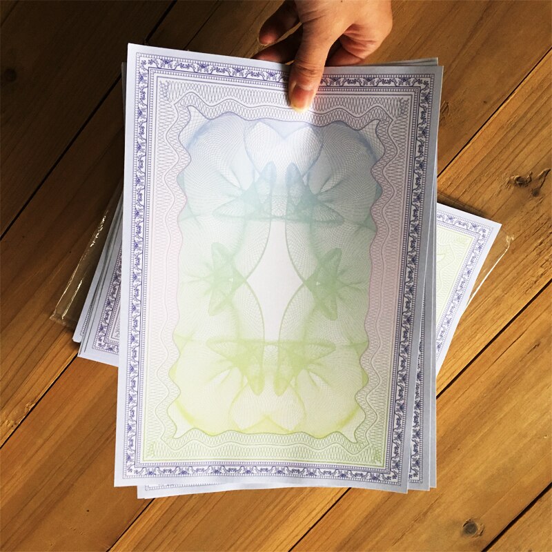 20 Sheets Honor Certificate Blank Copy Paper Instr... – Vicedeal
