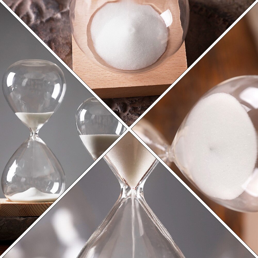 Transparent Glass Hourglass Timer 5 Minutes Time S... – Grandado