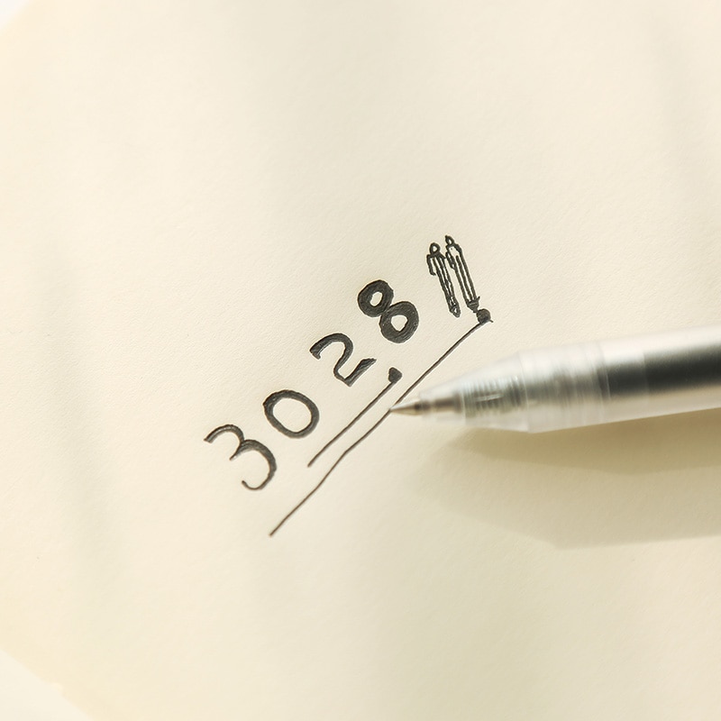 M&G Ultra Simple Muji Style Retractable Gel Pen 0.... – Grandado