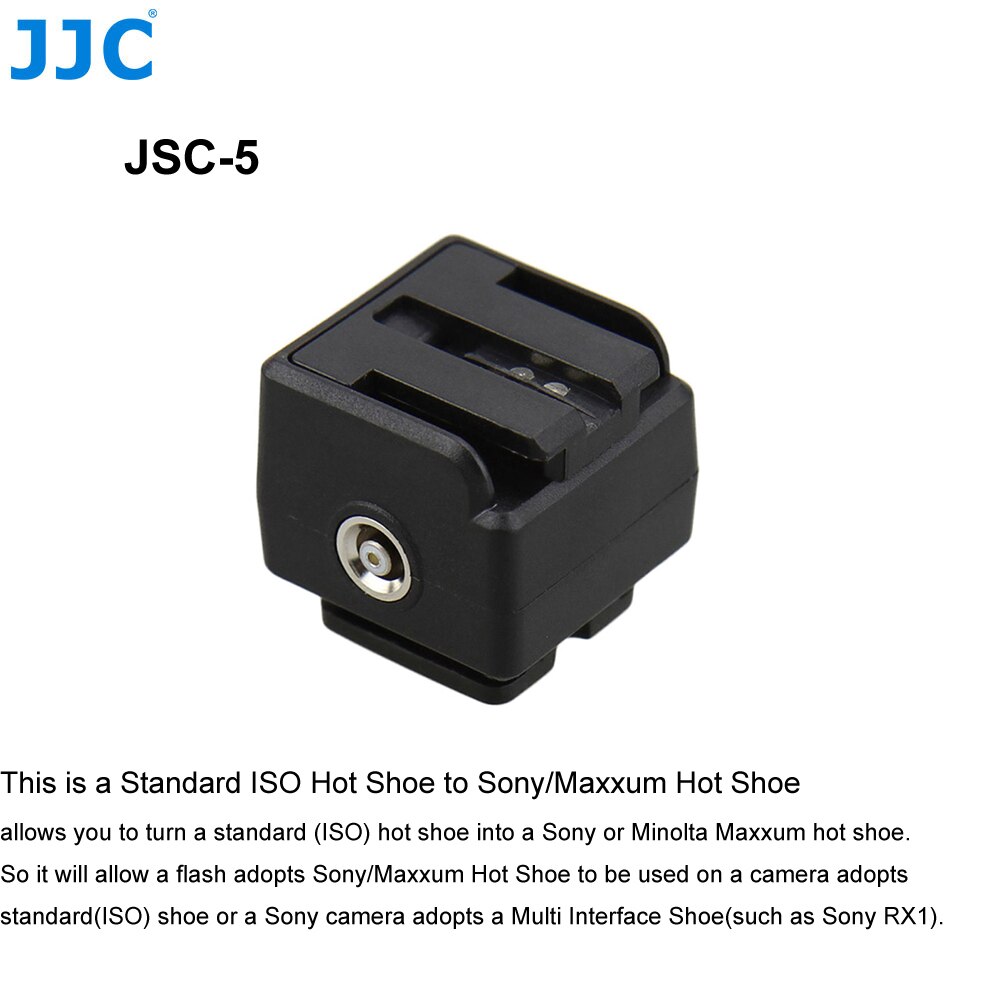 JJC Camera Shoe Adapter for Sony/Maxxum Flashes wi... – Grandado