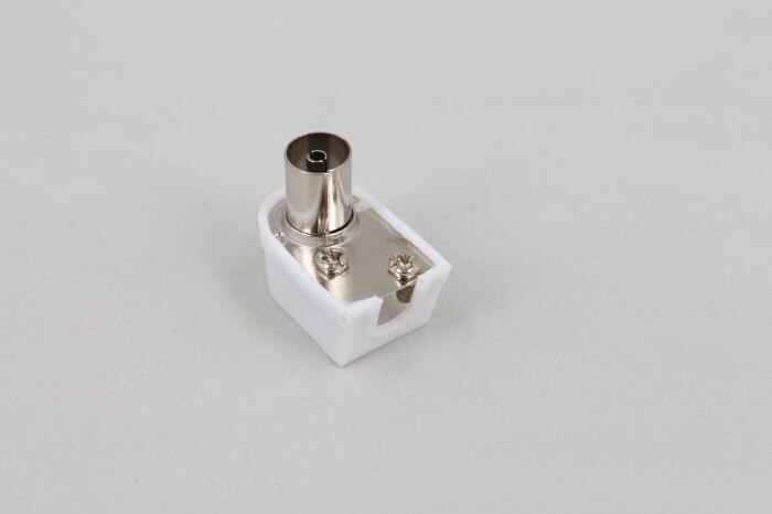 Conector de Terminal de antena de TV RF, ángulo re... – Grandado