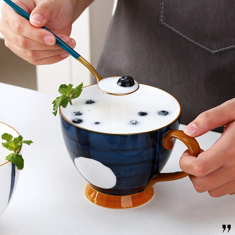 Coffee Cup Home Breakfast Cup Large Capacity Water... – Vicedeal