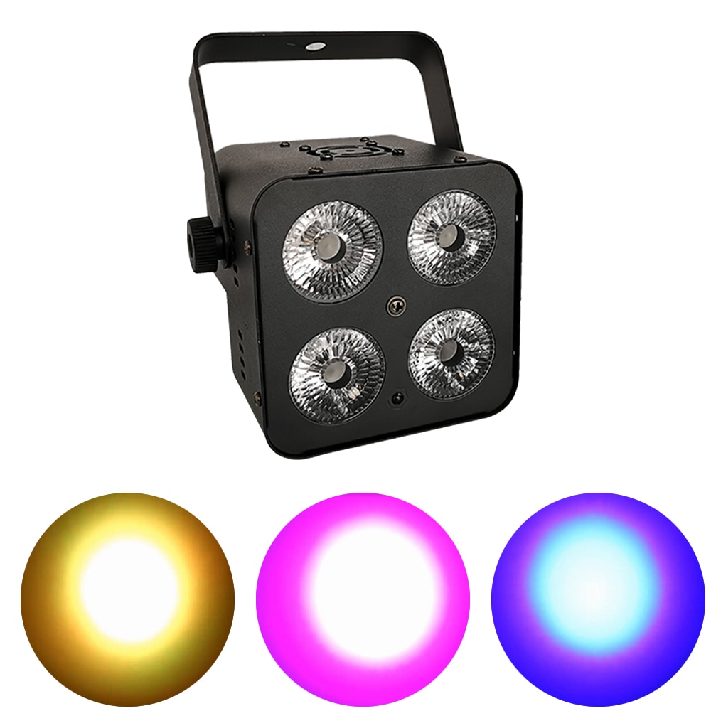 80W Mini Rgbw 4IN1 Cob Par Licht DMX512 Control Be... – Grandado