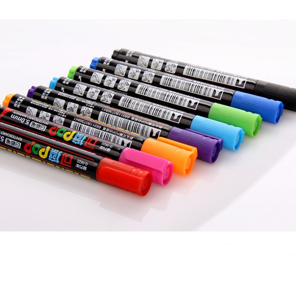 8 PC/Lot 8-Color Repeated Filling Dry Erase Marker... – Vicedeal