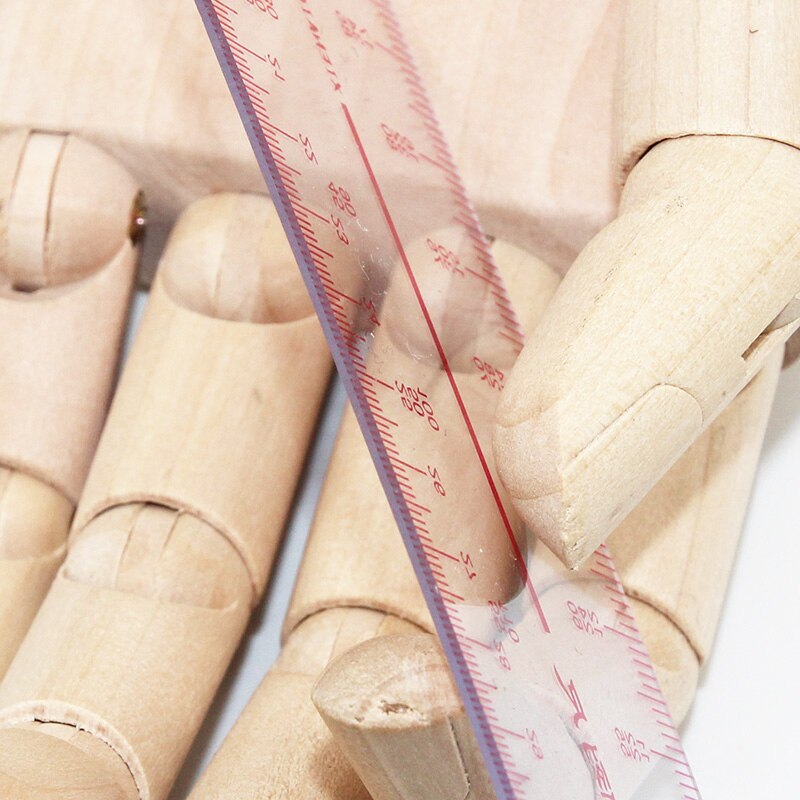 3430 6-in-1 scale ruler art ruler learning multi-f... – Grandado