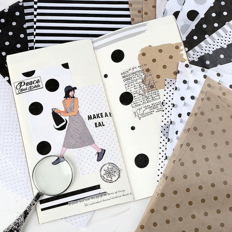 Basic Pattern Bullet Journal Stickers A5 Decorativ... – Grandado