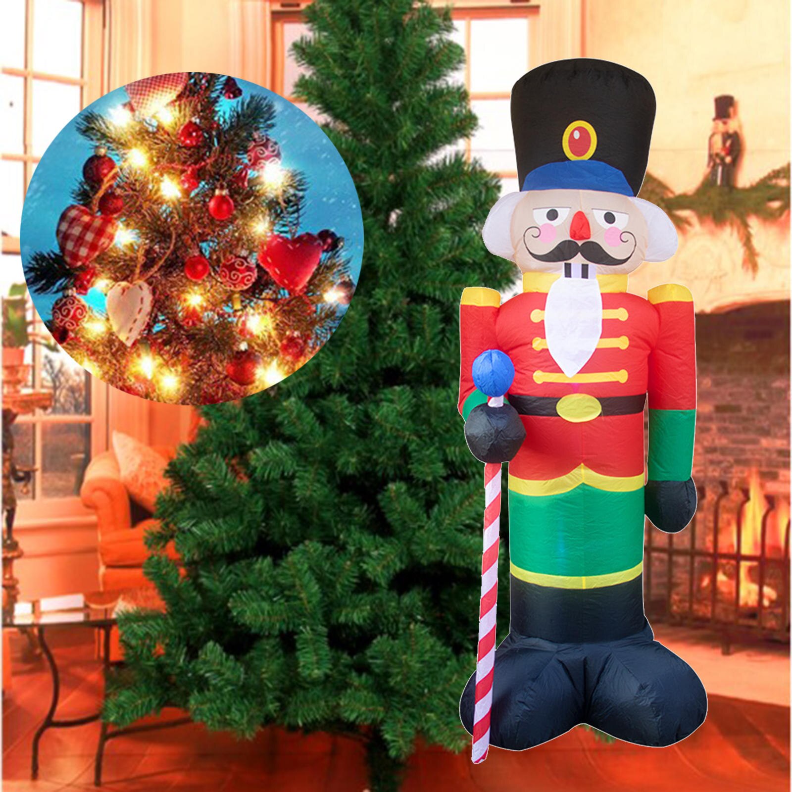 Christmas Inflatables Illuminated Inflatable Decor... – Grandado