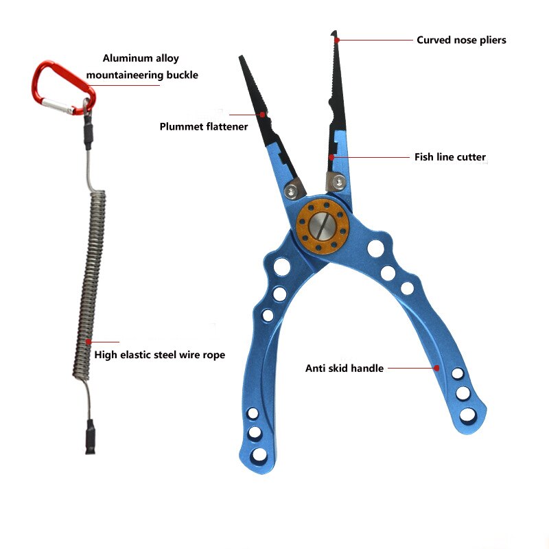 Lure pliers multifunctional fishing pliers fish co... – Vicedeal
