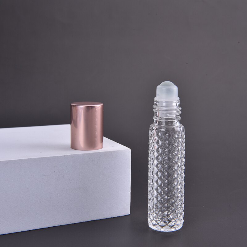 10ml Glass Roller Bottles Refillable Clear Bottle ... – Vicedeal