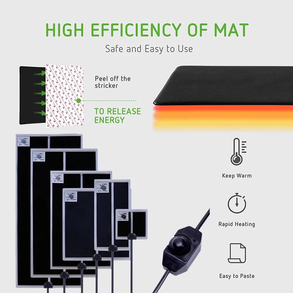 5-35W Reptile Warmte Mat Reptiel Terrarium Klimmen... – Grandado