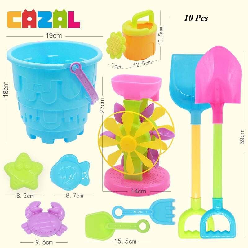 Kids Beach Toys Baby Beach Play Set Children Sandb... – Grandado