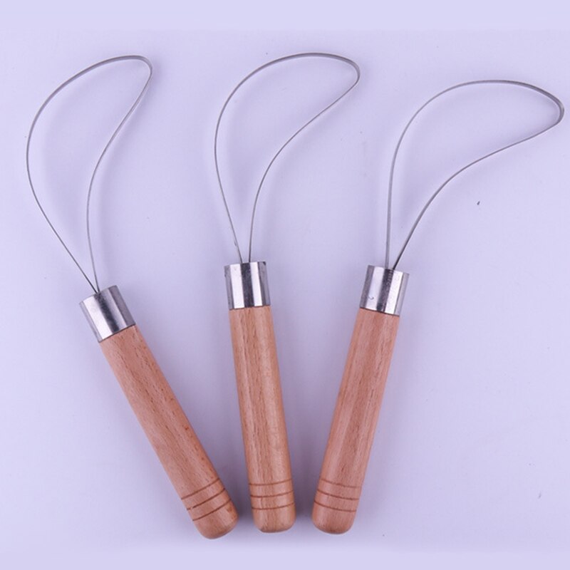 1Pcs Houten Handvat Keramische Loop Tool Wax Aarde... – Vicedeal