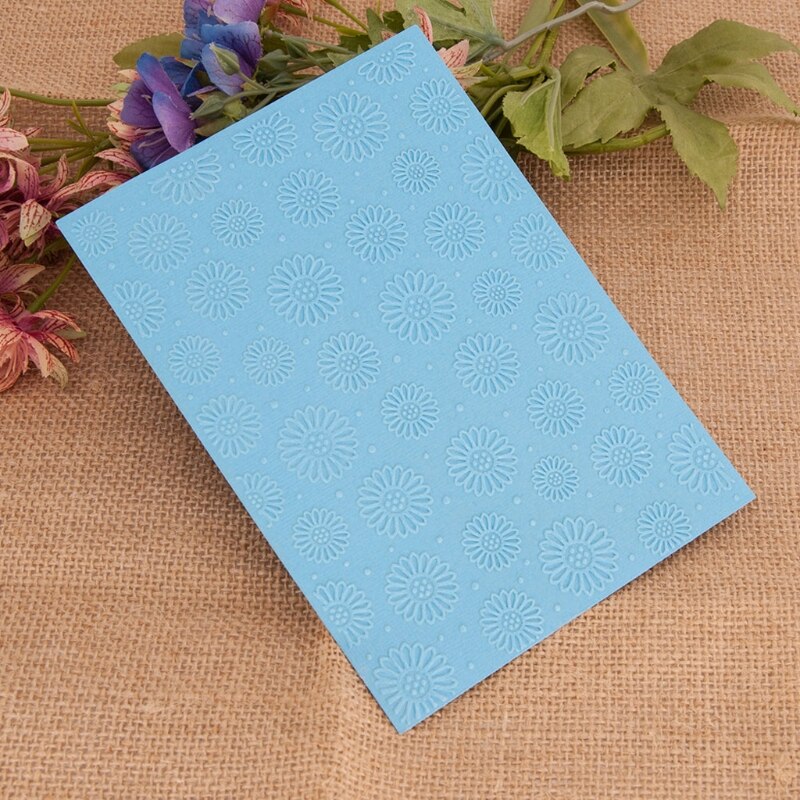 Sunflower Plastic Embossing Folder Stencil Templat... – Grandado