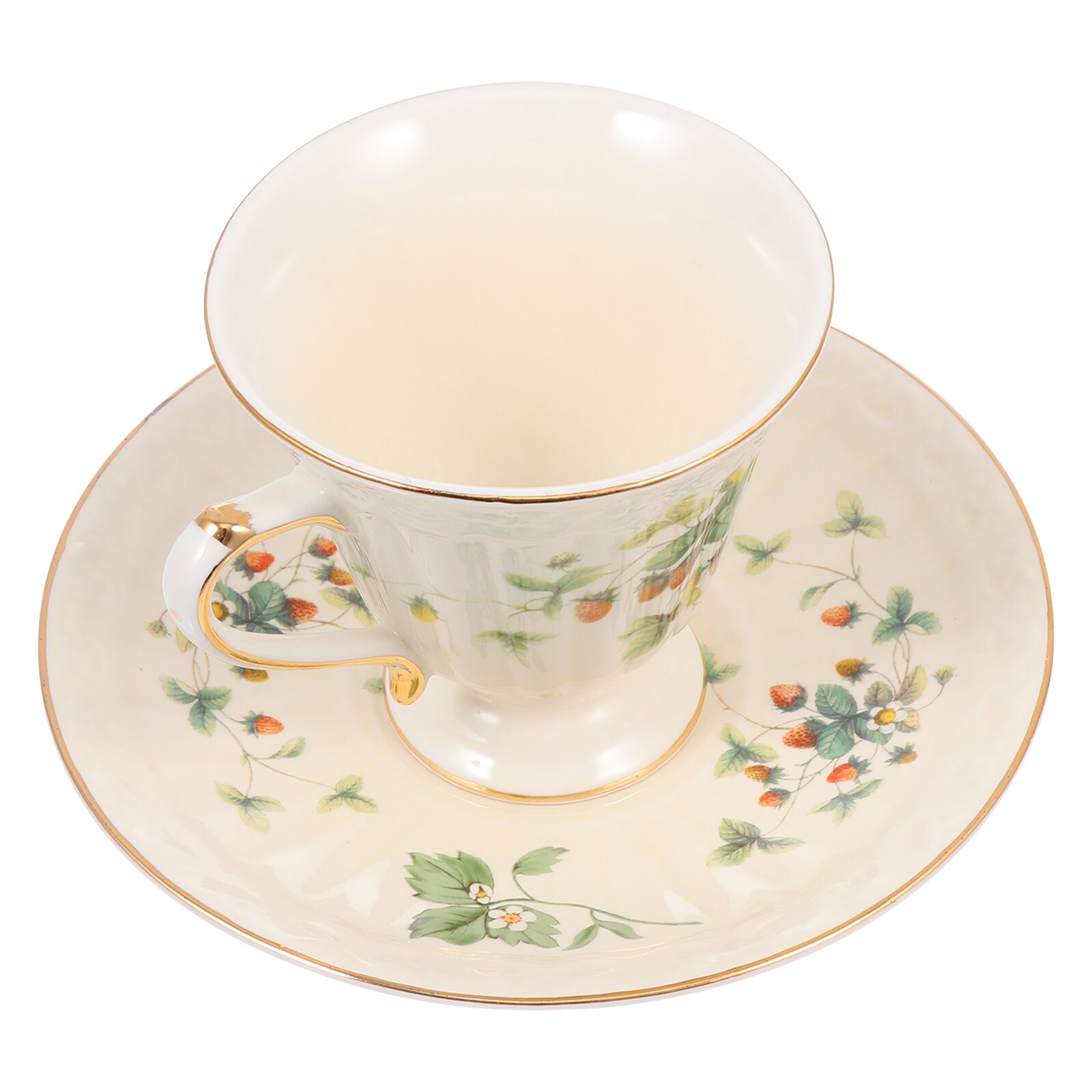 1 Set Ceramic Coffee Cup Saucer Set Durable Cerami... – Grandado