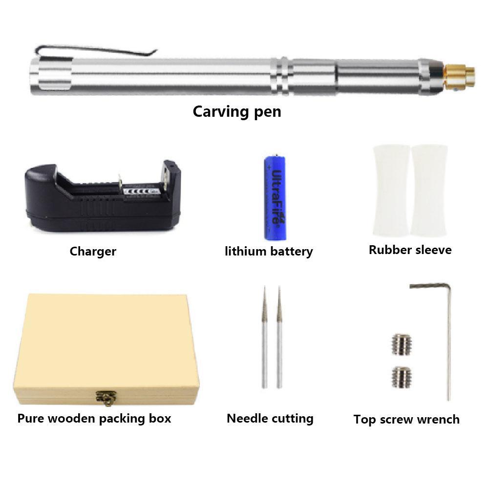 Mini Cordless Electric Engraving Pen, 60W 33000rpm... – Grandado