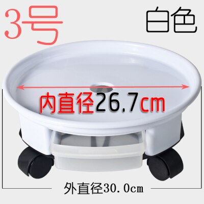 HQ CD01 Resin Round Transport Moving Bottom Stand ... – Grandado