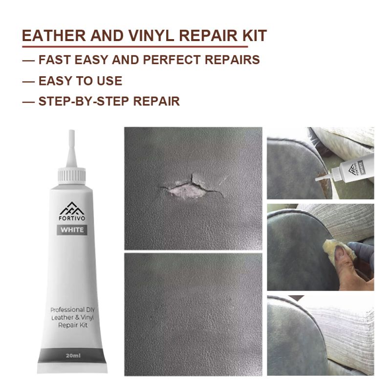 Leather And Vinyl Repair Cream Leather Color Resto... – Grandado