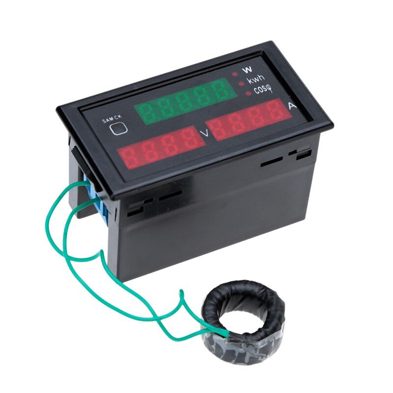 Green Color 80-300V Digital Voltmeter Power Meter ... – Vicedeal