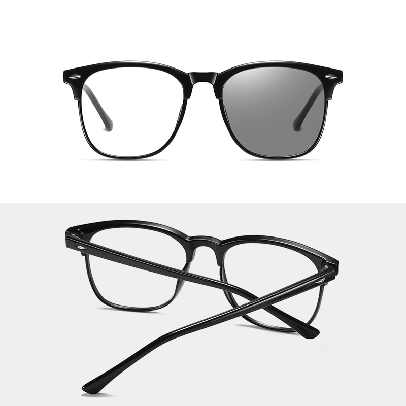 GENTLE KING Photochromic Glasses Men Anti Blue Lig... – Grandado