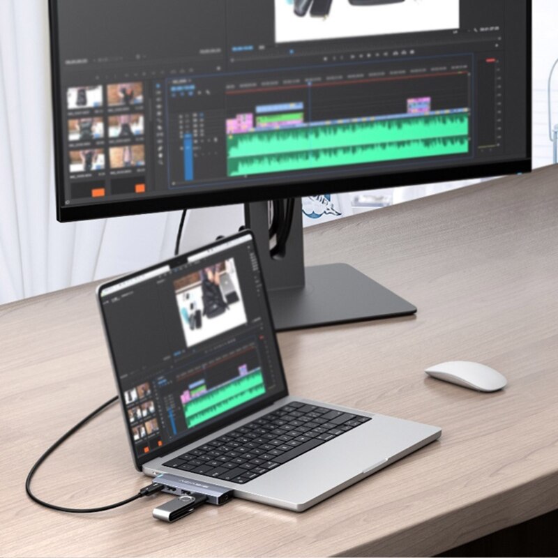 Docking Station Hub USB di tipo C 5 in 1 40Gbps Th... – Grandado