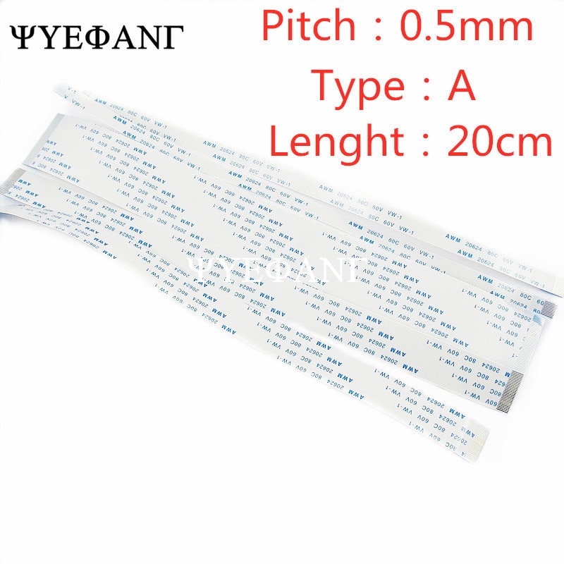 5Stck FFC/FPC flexibel Flach Kabel 20cm 0,5mm Tonh... – Grandado