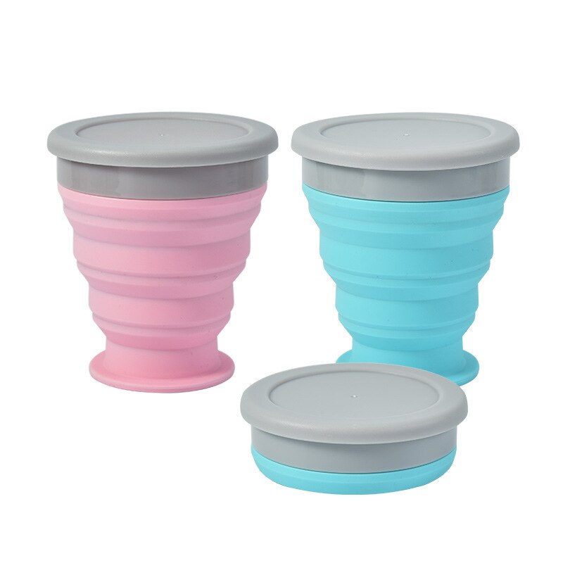 Folding Tea Cups BPA FREE Food Grade Water Cup Sil... – Grandado
