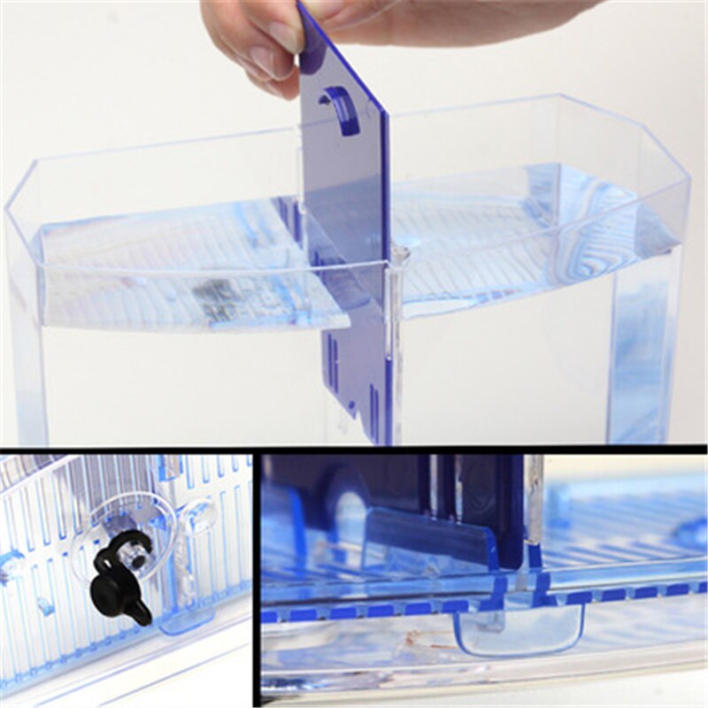 Mini Fish Tank Aquarium Betta Box Transparent Arcy... – Grandado