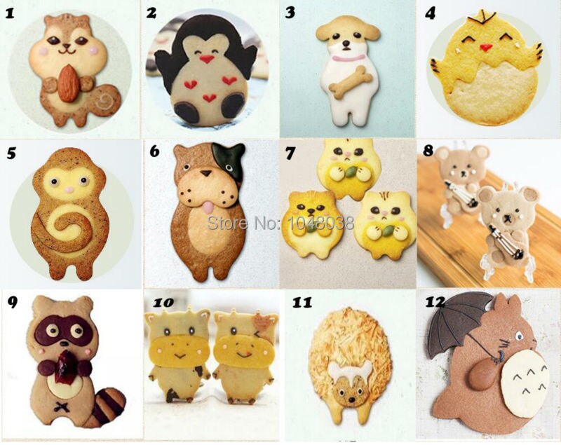 Cookies Cutter Biscuit Mold Set Baking Tools Sugar... – Grandado