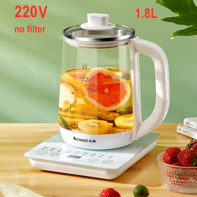 Multifunctional Electric Glass Kettle Healthy Pot ... – Grandado