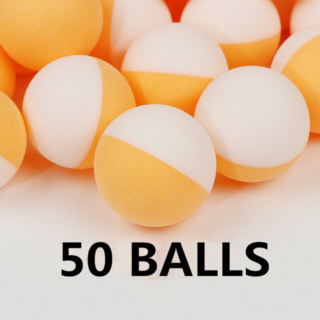 50 balls BI Colour Table Tennis Balls Double Color... – Grandado
