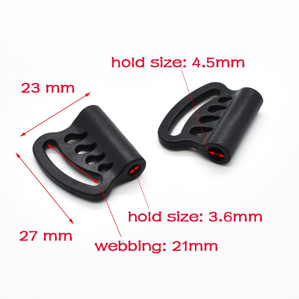 100 stks/pak 3/4 "(21mm) sliding Touw Band Sl... – Vicedeal