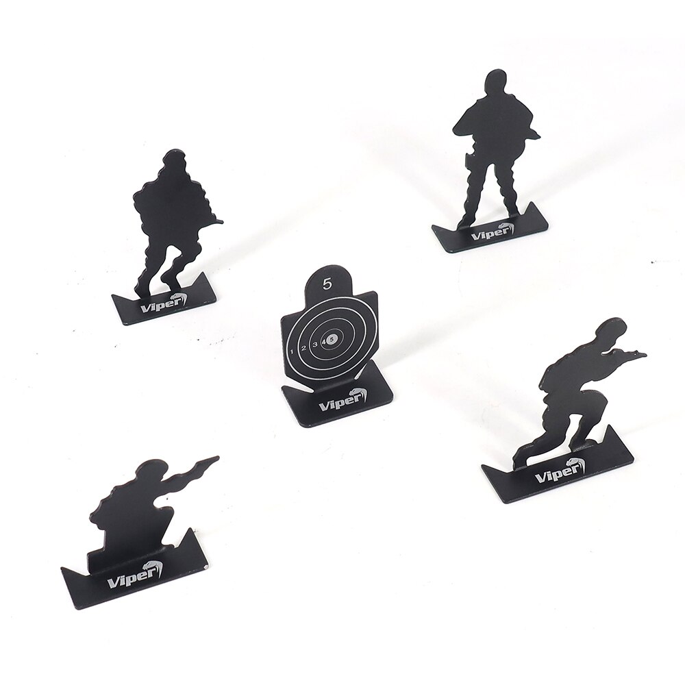 5pcs Frosted Matte Metal Aluminum Shooting Targets... – Grandado