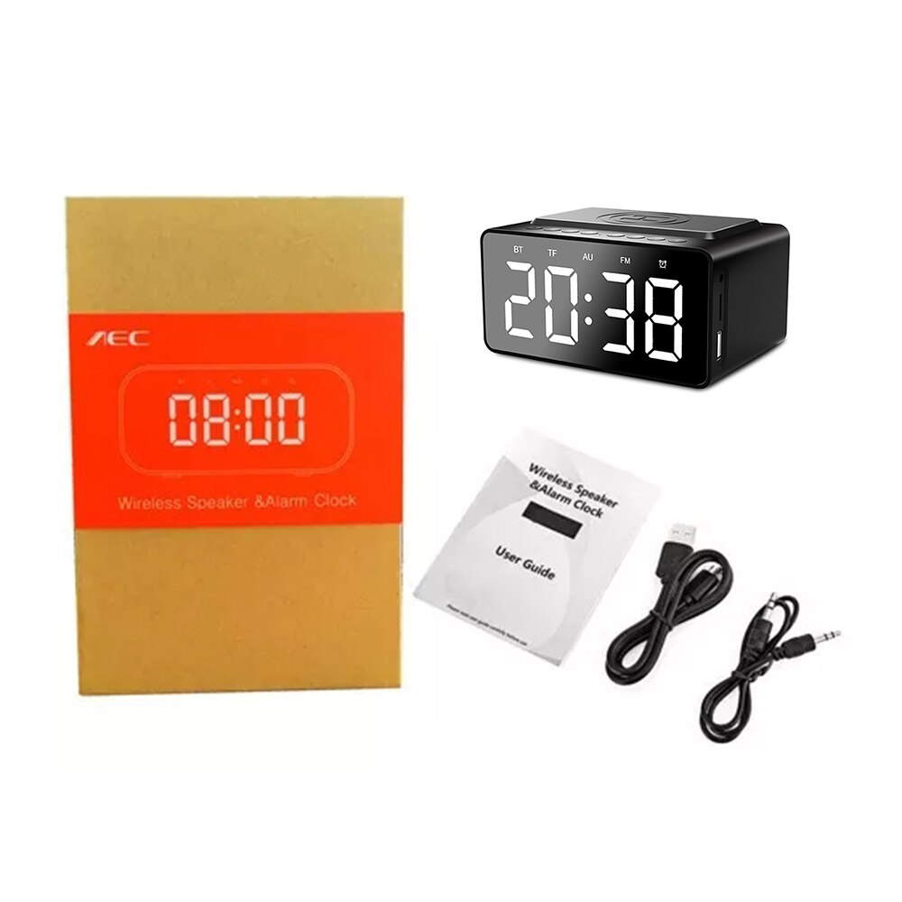 Reloj despertador Digital con Bluetooth, Radio FM,... – Grandado