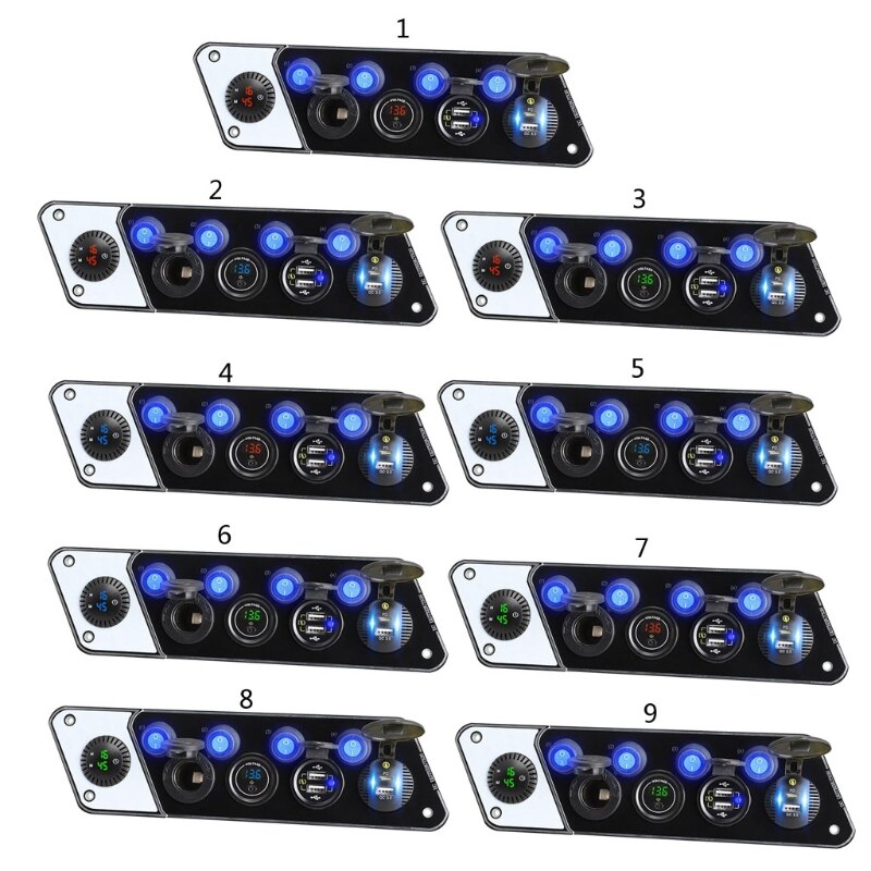 Multifunctional RV Phone Charger 12-24V PD QC3.0 C... – Vicedeal