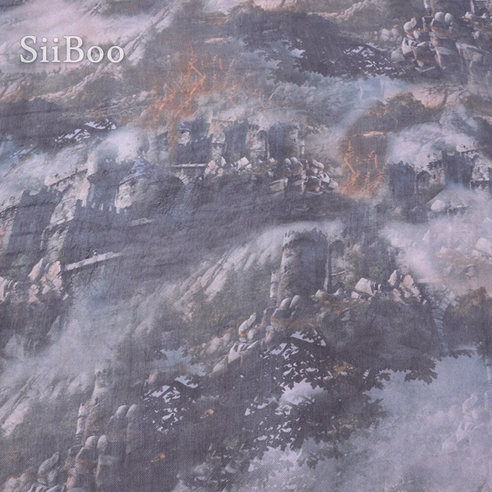 Siiboo 100% natural silk crinkle georgette fabric ... – Grandado