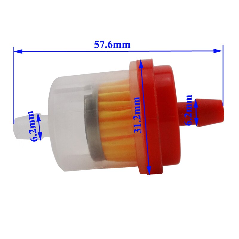 XLSION 10pcs Petrol Gas Fuel Filter For ATV Quad 4... – Grandado