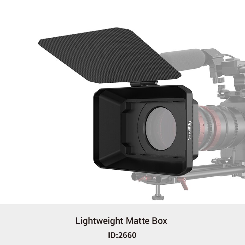 SmallRig Lightweight Clamp-On Matte Box for Mirror... – Grandado