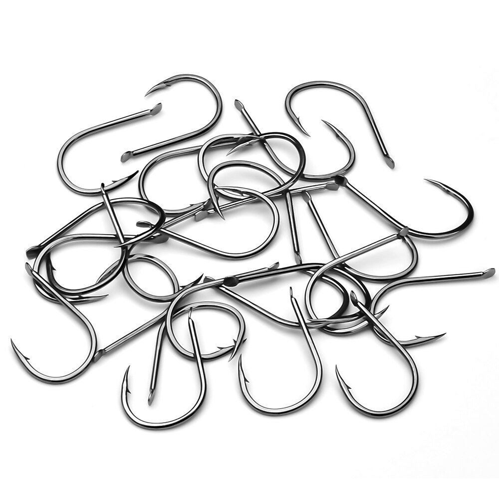 PROBEROS 100pcs/Box Fishing Hooks 3#-15# Sea Tackl... – Grandado