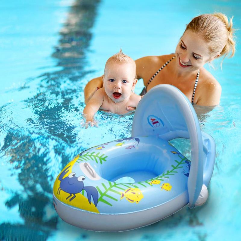 Baby Swimming Ring Cartoon Print Baby Kids Summer ... – Vicedeal
