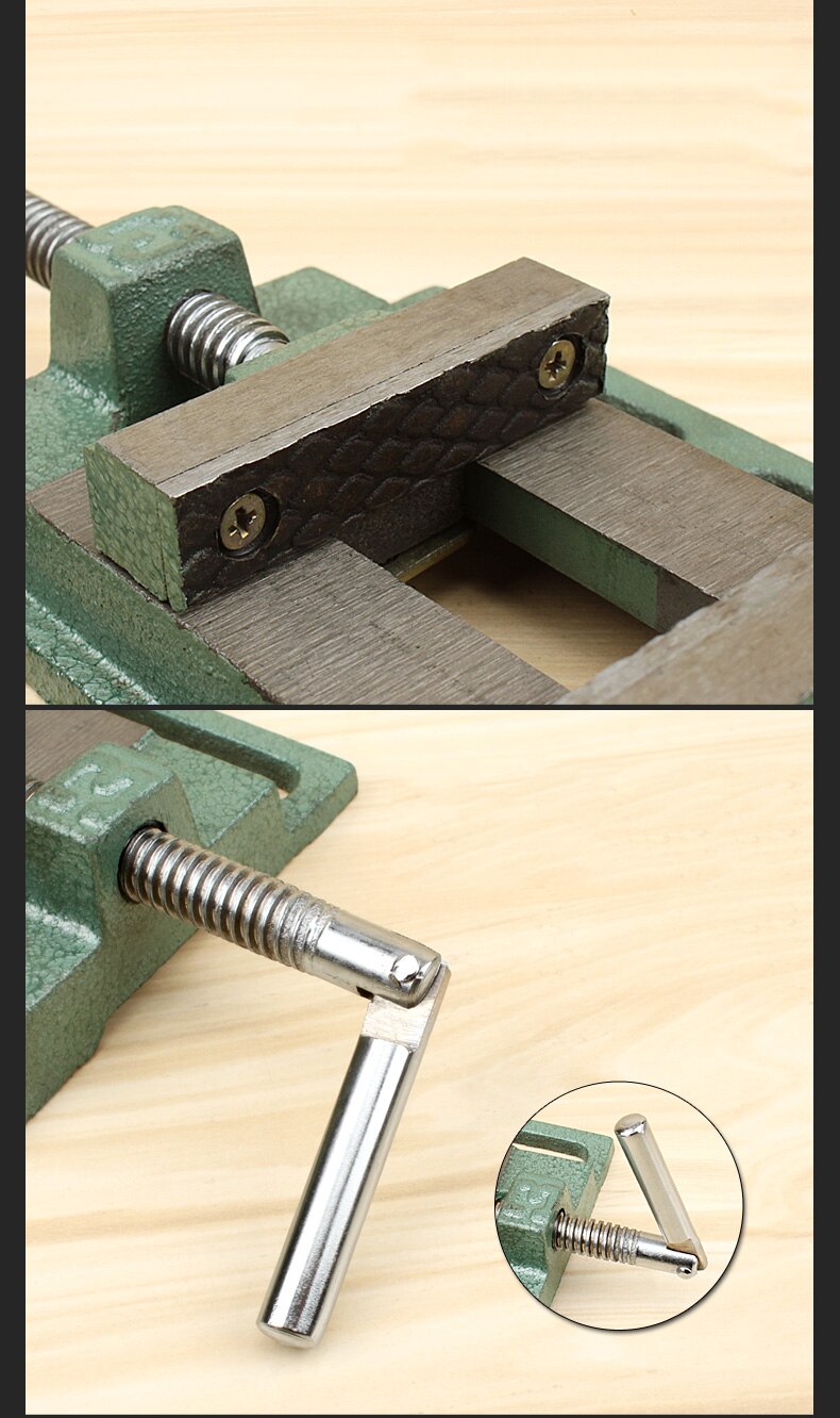 3 Inch Drill Press Vice Bench Clamp Flat Tongs Vis... – Grandado