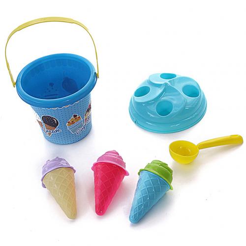 8Pcs Children Outdoor Beach Ice Cream Bucket Ladle... – Vicedeal