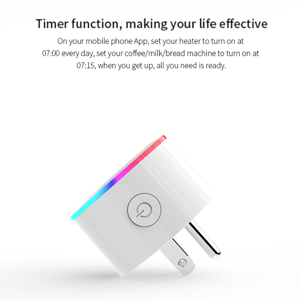 Smart WiFi Plug Adaptor Remote Voice Control Power... – Vicedeal