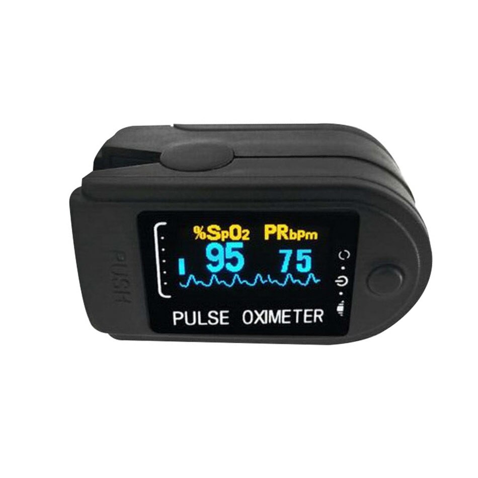 Portable Fingertip Pulse Oximeter Blood Oxygen Sat... – Grandado