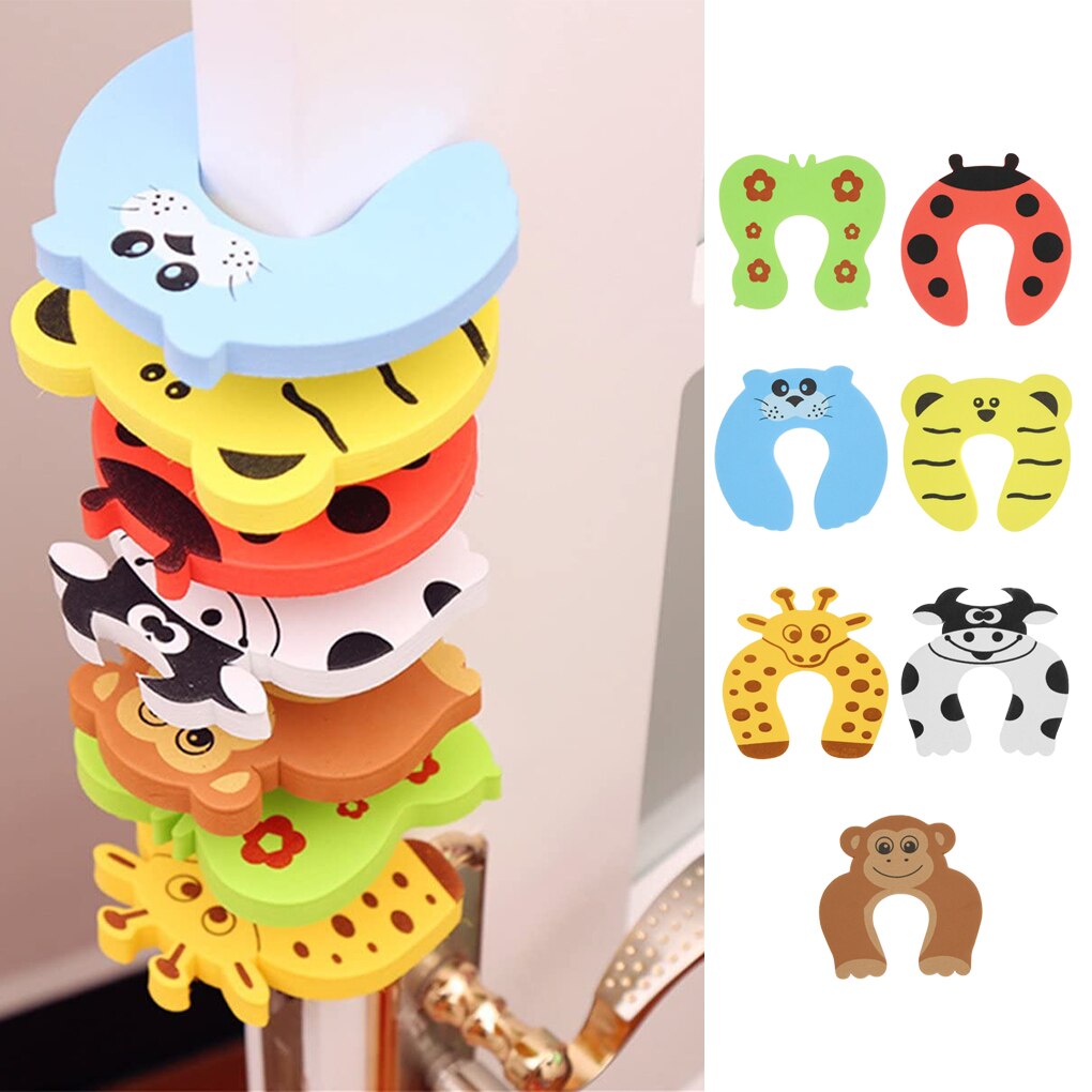 5Pcs Cartoon Deurstopper Bescherming Baby Veilighe... – Grandado