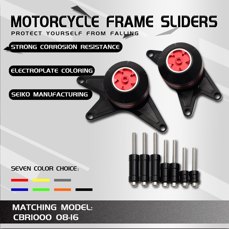 CNC Crash Pad Frame Slider Protection Guard For CB... – Vicedeal