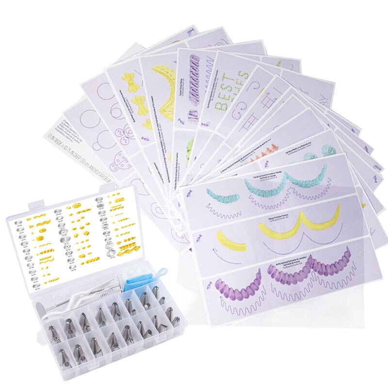 Cake Practice Template Board Icing Piping Drawing ... – Grandado