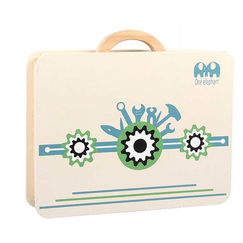 Kids Disassembly Tool Box Toy Wooden Baby Wood Rep... – Grandado