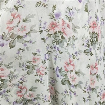 Chiffon Gedrukt Ramee Stof Draperen Verdikking Ond... – Grandado