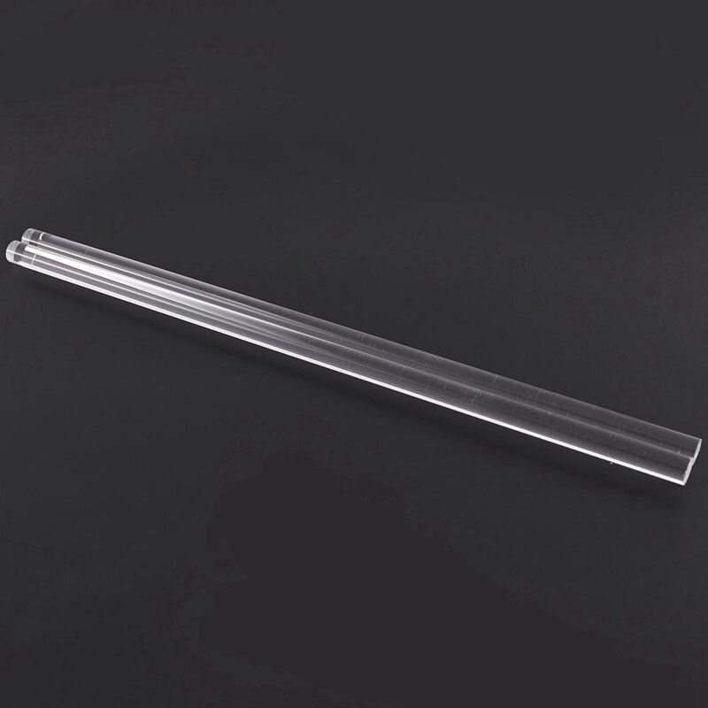 KSOL 2Pcs 10mm Clear Round Perspex Acrylic Bar PMM... – Vicedeal