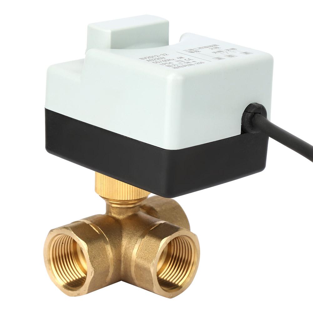 Ac 220v dn20 g3/4 3-- vägs 3-- tråds motoriserad k... – Grandado